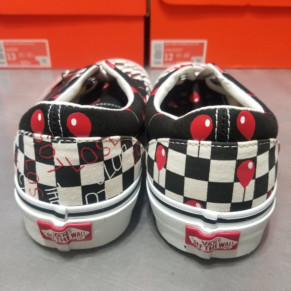 Vans | Shoes | Vans X It House Of Terror Pennywise Horror Movie Mens ...